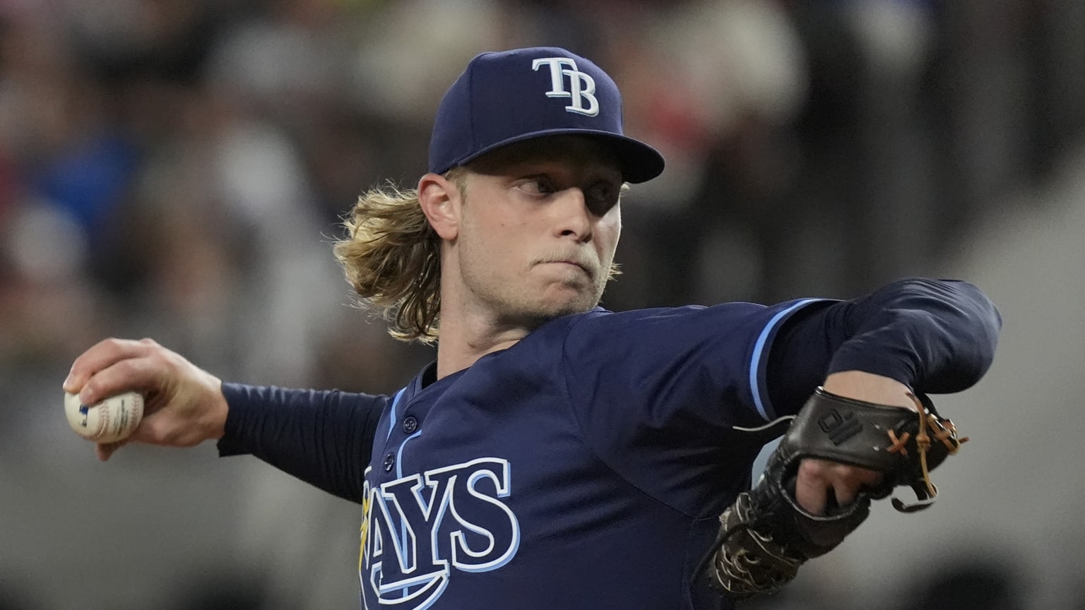 Shane Baz strikes out six in season debut | 07/05/2024 | Tampa Bay Rays