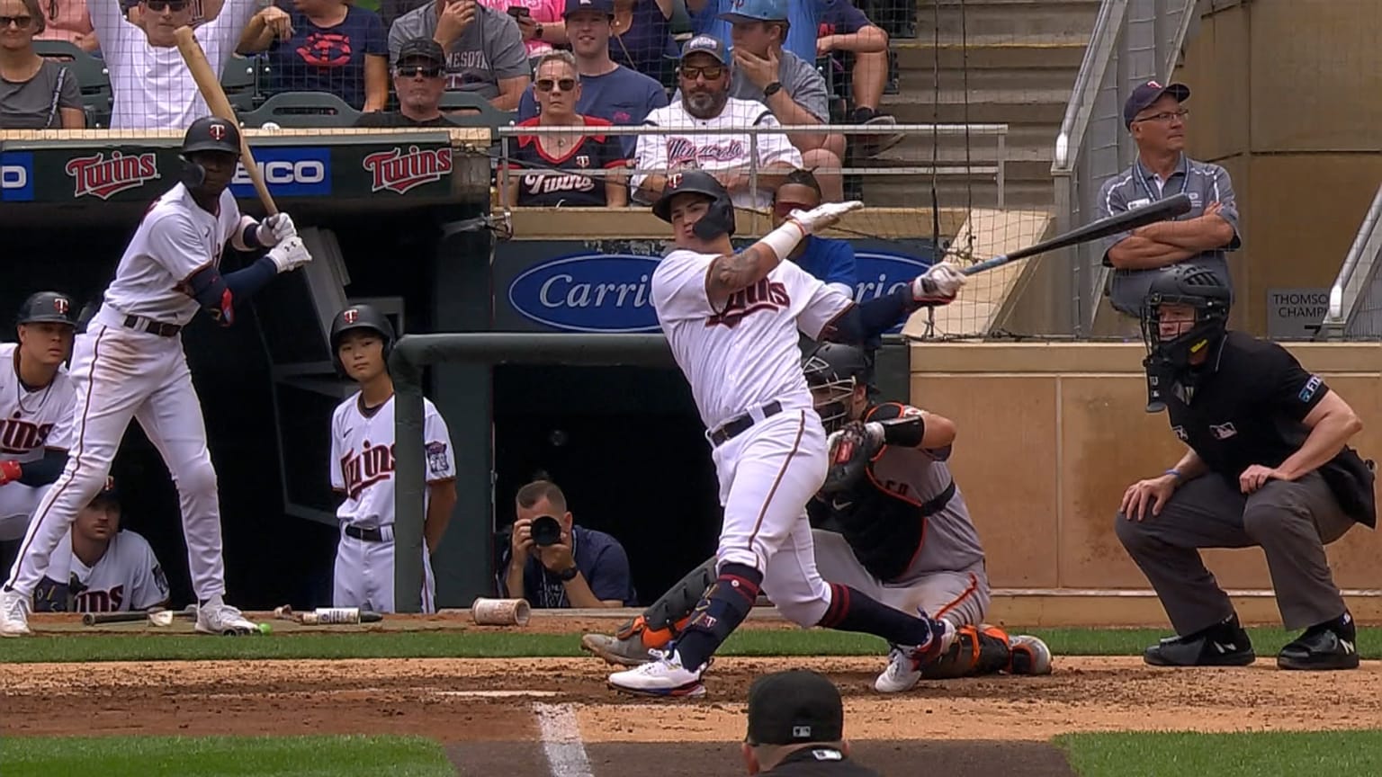 Jose Miranda's RBI double extends Twins' lead to 5-3 | 08/28/2022 ...