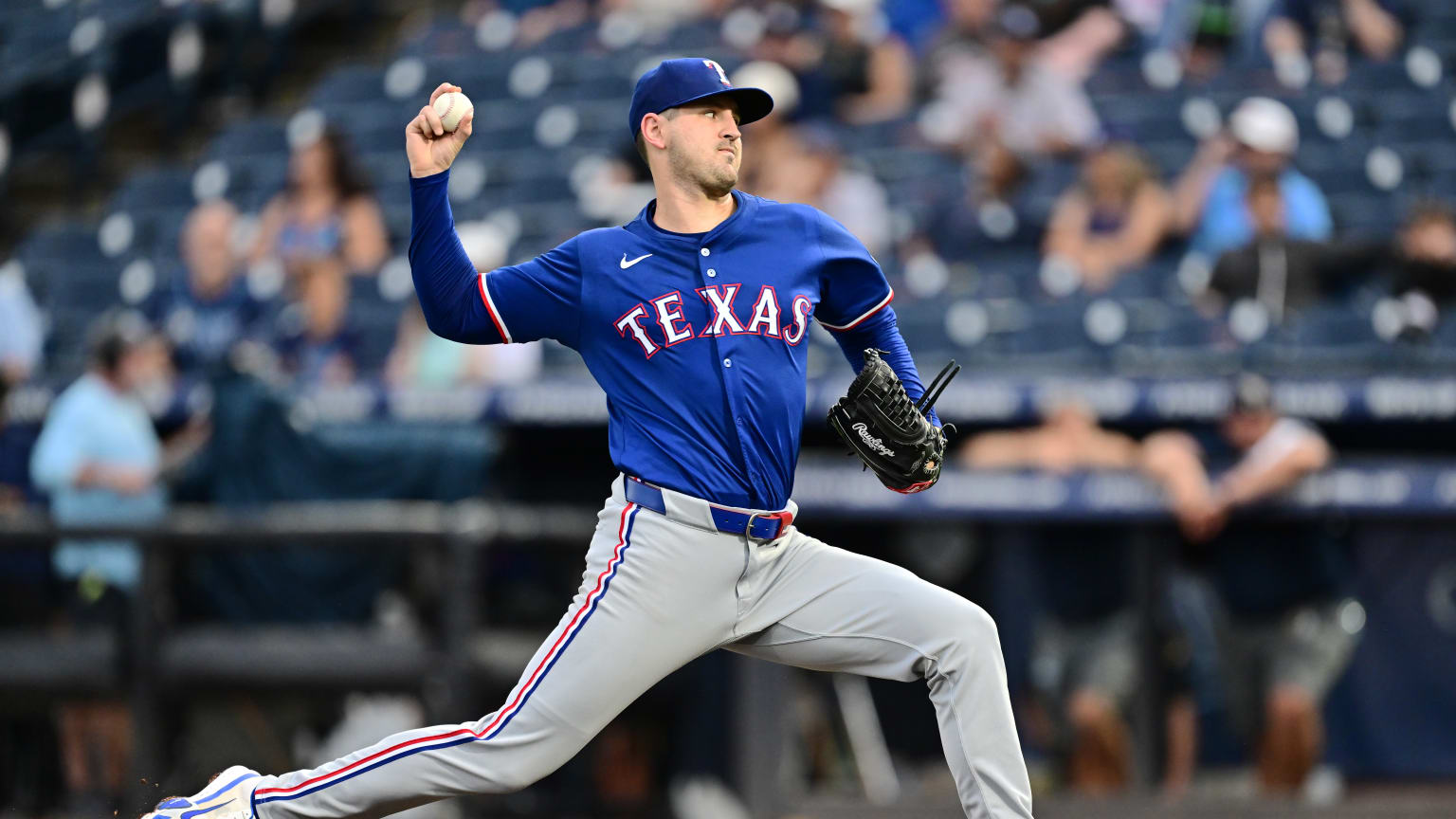 Tyler Mahle strikes out five over 5 1/3 innings | 06/03/2025 | Texas ...
