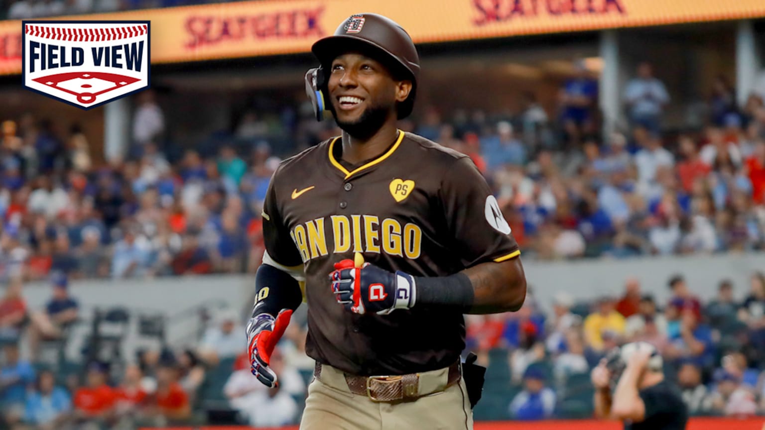 Field View: Jurickson Profar's solo home run | 07/04/2024 | San Diego ...