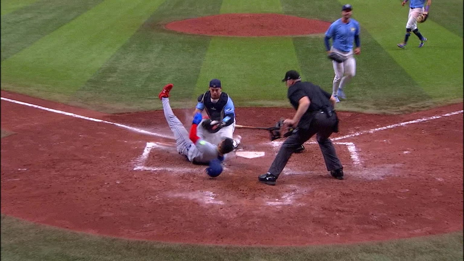 Rays nab Jonatan Clase at the plate | 09/22/2024 | Washington Nationals