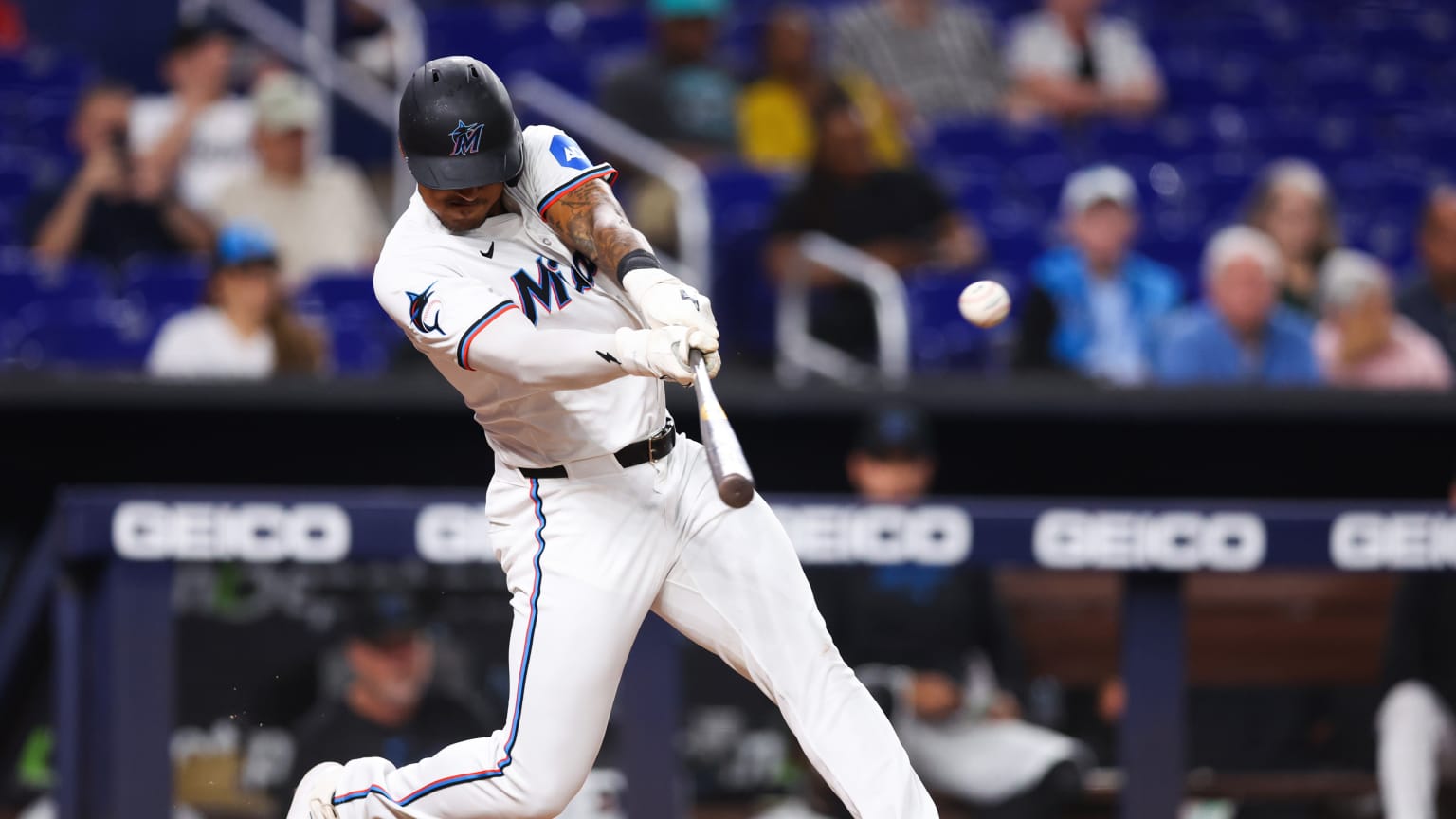 Dane Myers' two-run single extends Marlins' lead | 05/01/2024 | Miami ...