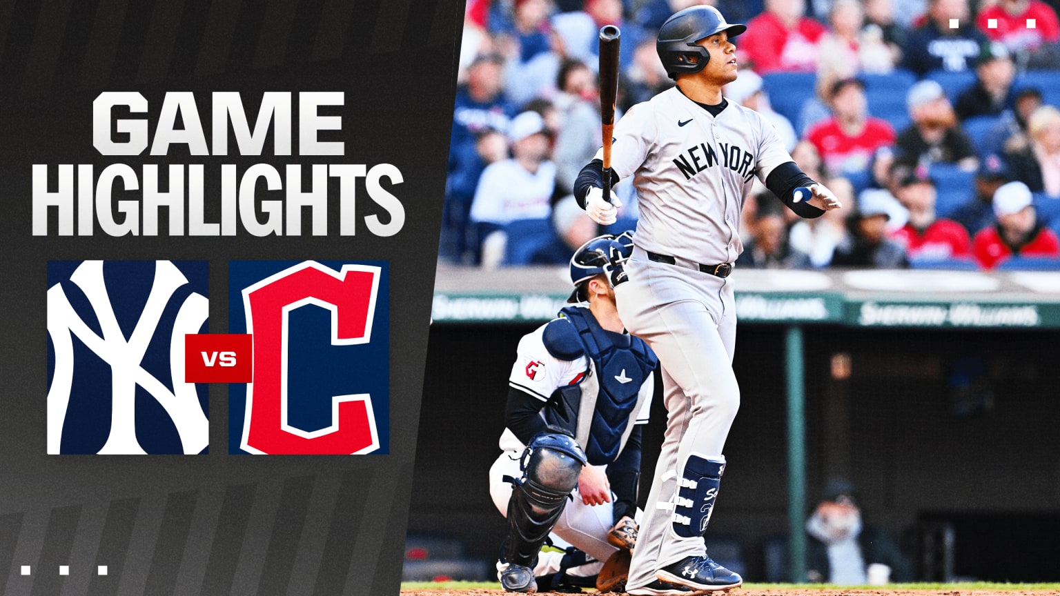 Yankees vs. Guardians Game 2 Highlights | 04/13/2024 | New York Yankees