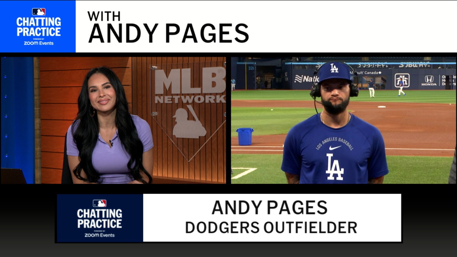 Chatting Practice with Andy Pages | 04/07/2026 | Los Angeles Dodgers