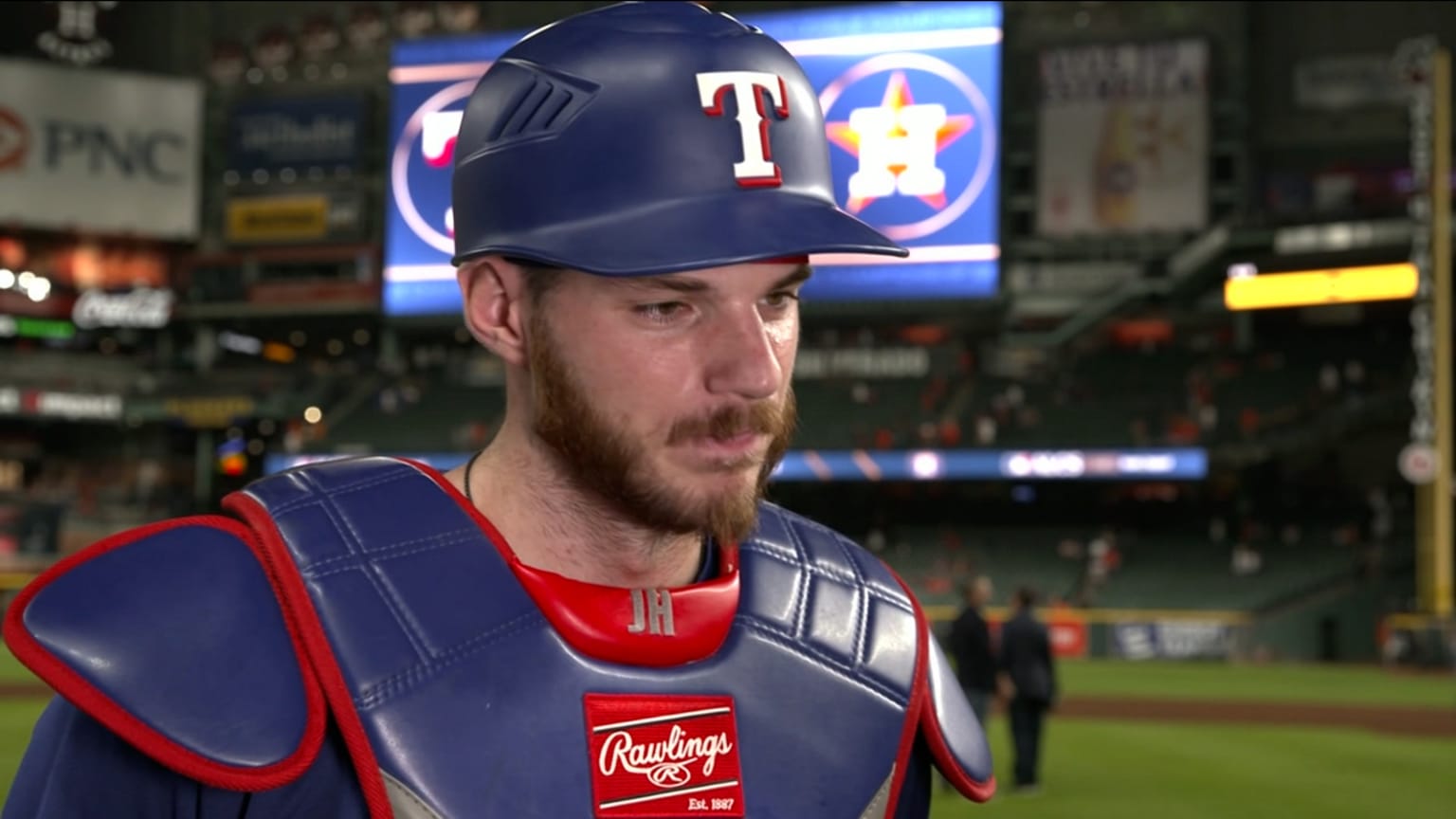 Jonah Heim on Nathan Eovaldi's start and more | 10/23/2023 | Texas Rangers