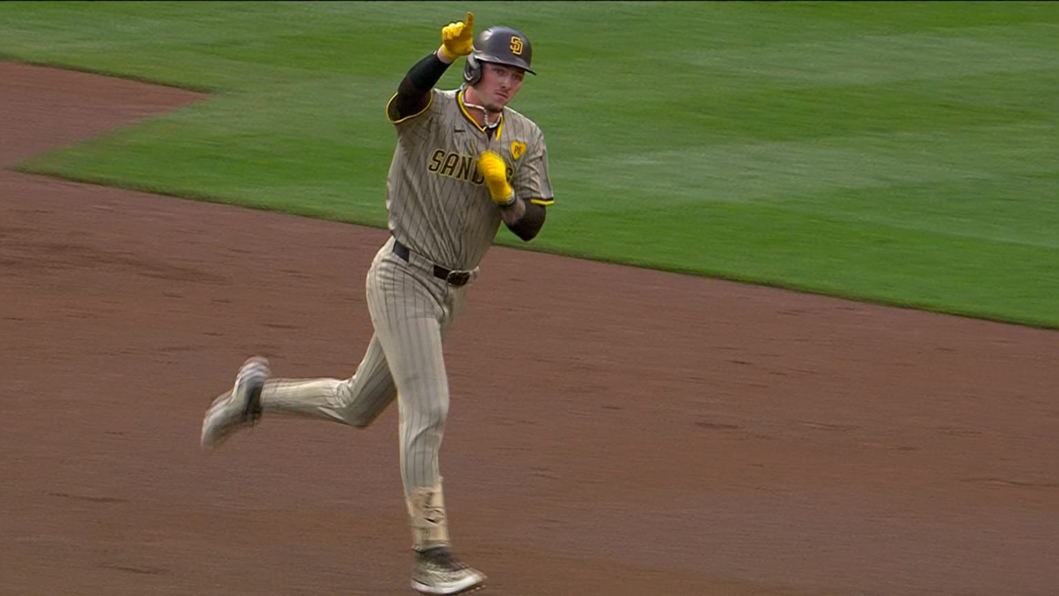 Data Viz: Jackson Merrill's 442-foot home run | 08/07/2024 | San Diego ...