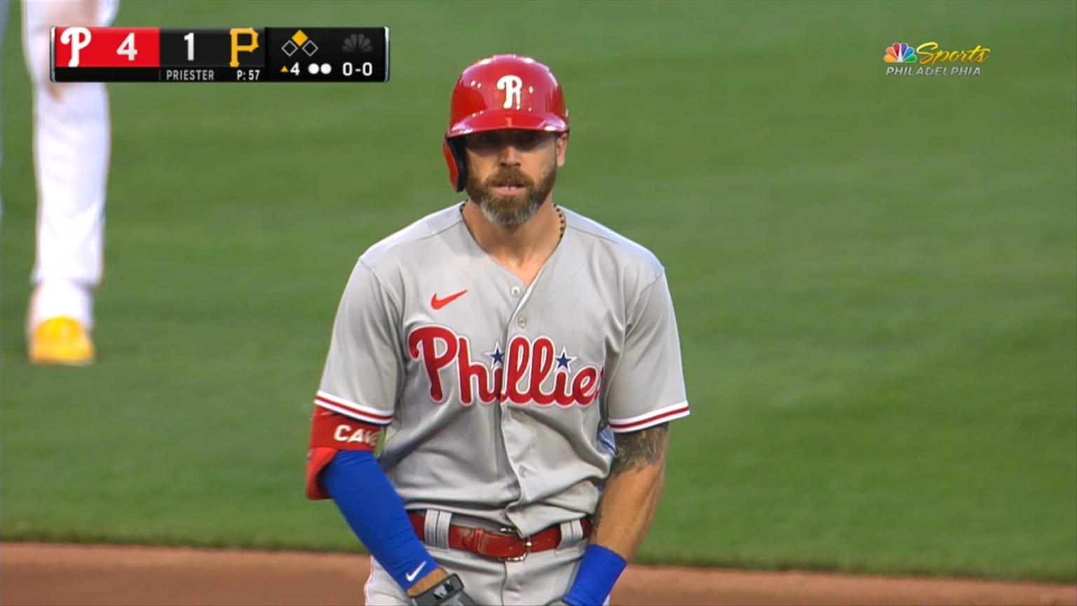 Jake Cave skies an RBI double to center field | 07/29/2023 ...