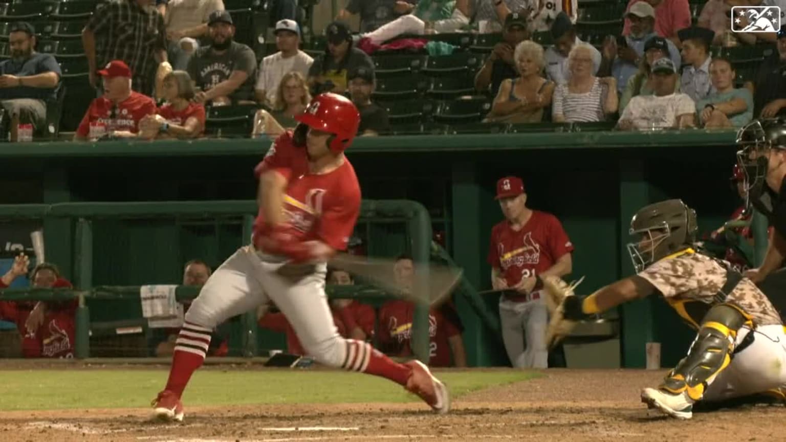 Mike Antico clubs his 17th home run of the season | 14/09/2023 | Los ...