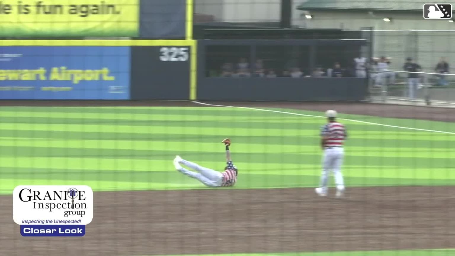 Roc Riggio's nice diving catch | 07/06/2024 | New York Yankees