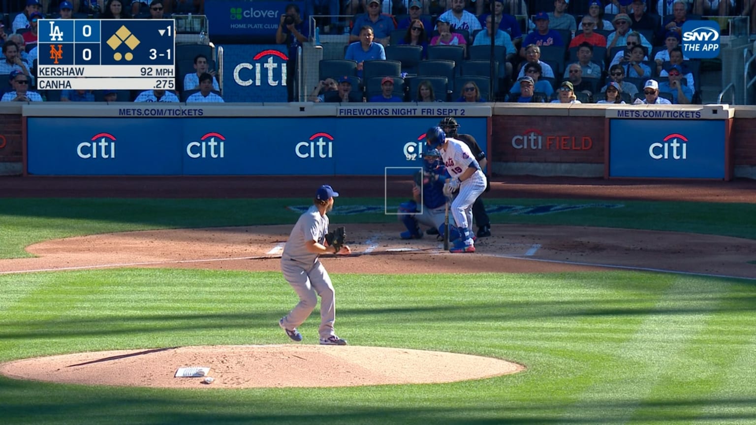 Mark Canha puts the Mets on the board with RBI walk | 09/01/2022 | New ...