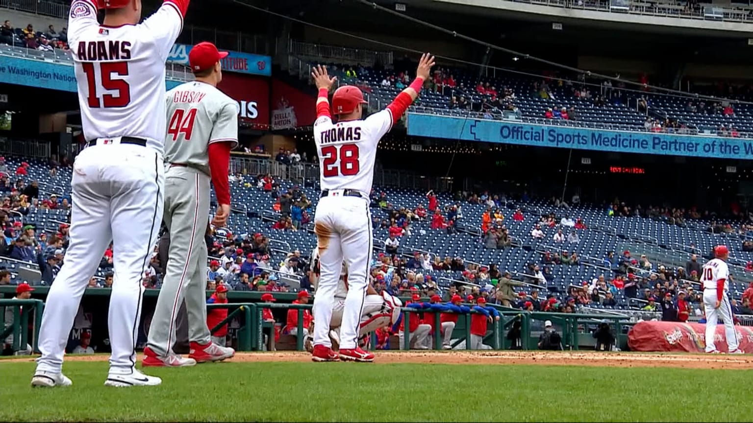 Joey Meneses knocks a three-run double to left field | 10/01/2022 ...