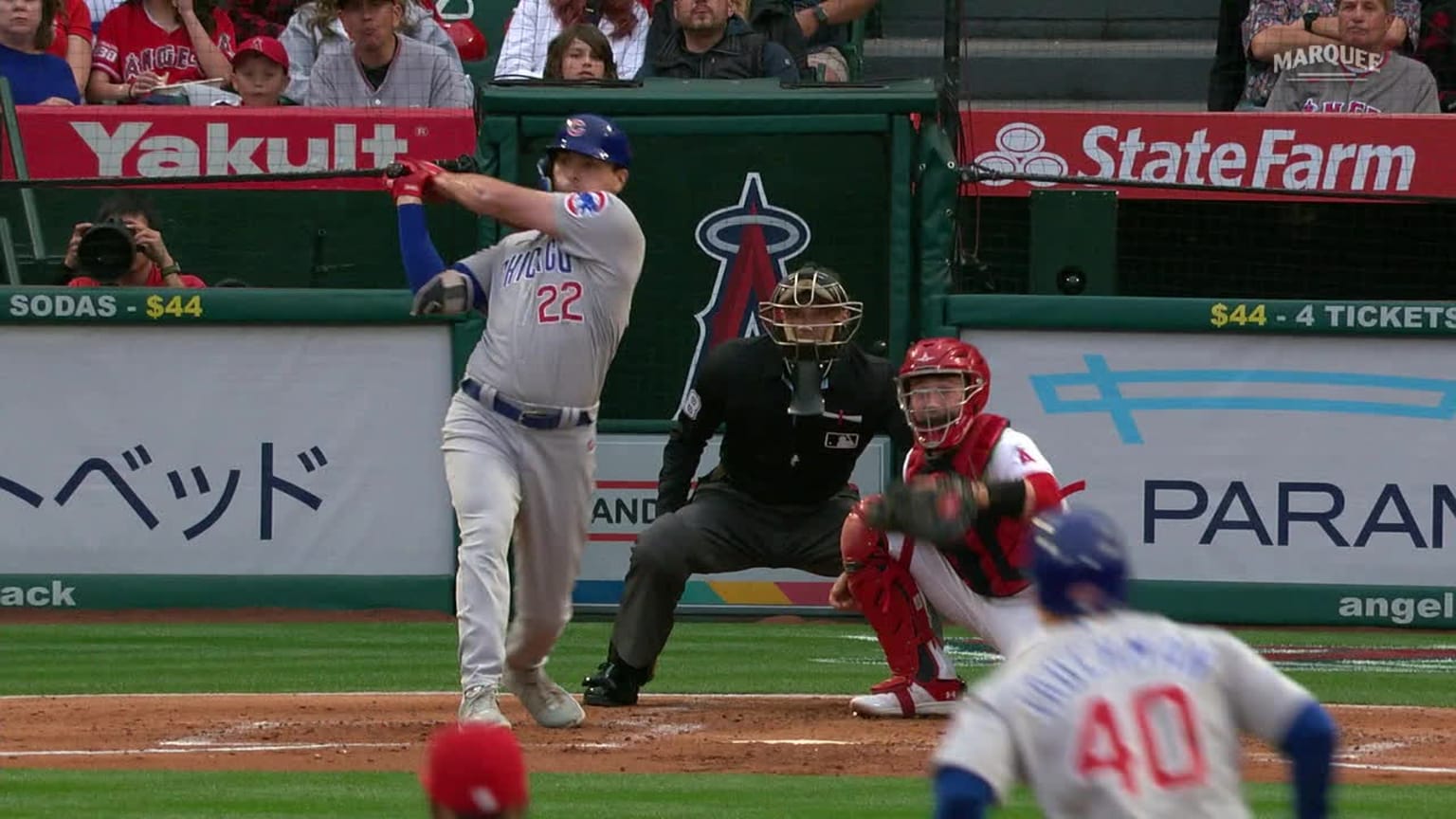 Matt Mervis doubles to right field, scores two more | 06/06/2023 ...