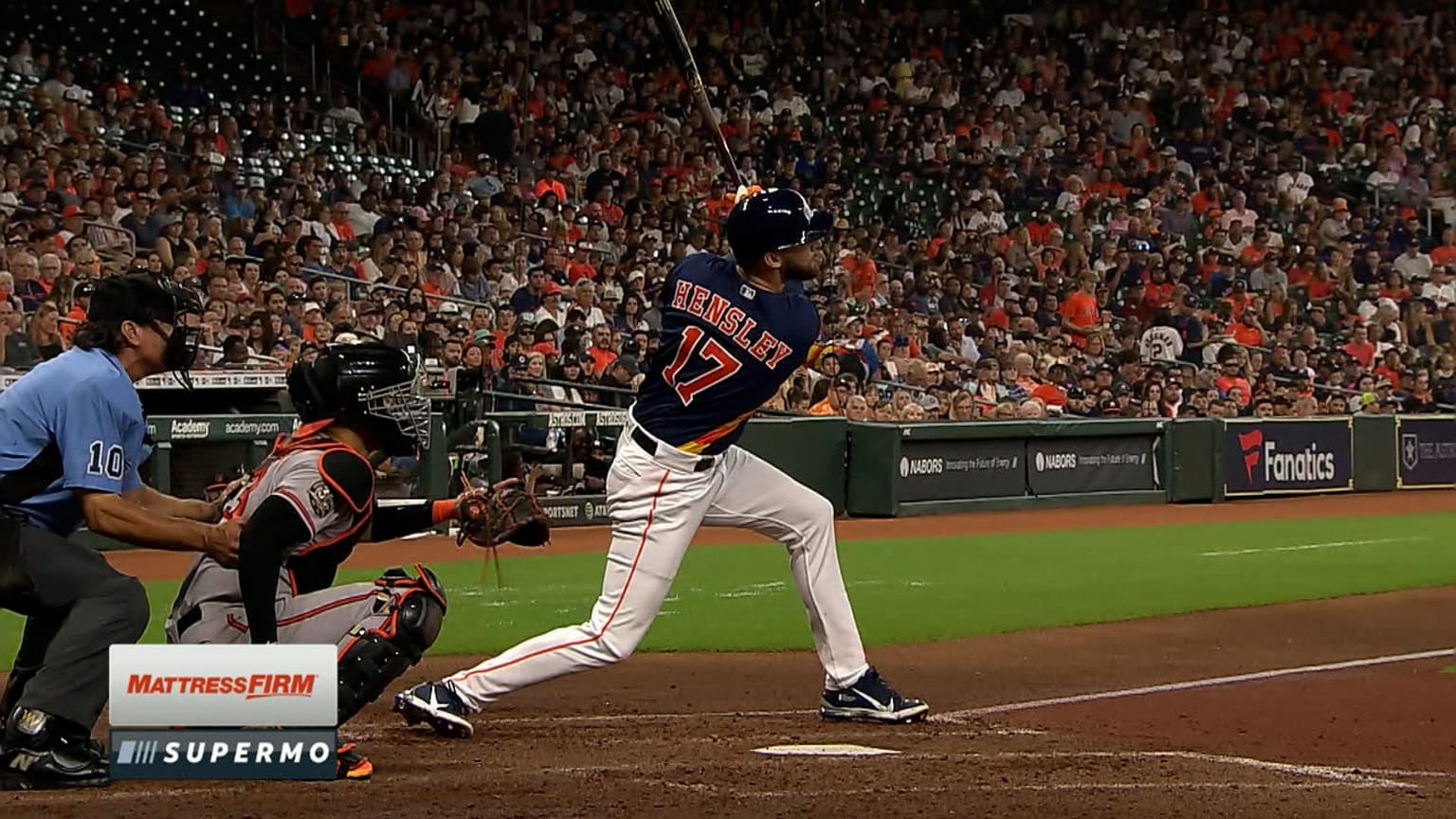 David Hensley's first Major League hit is a double | 08/28/2022 ...