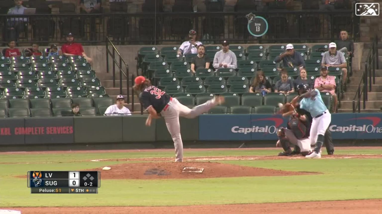 Colin Peluse records his fifth strikeout of the game | 04/21/2023 | MLB.com