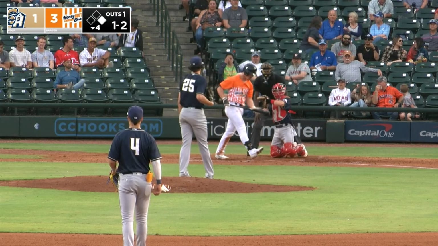 Jackson Wolf strikes out two in the bottom of the 4th | 04/20/2023 ...