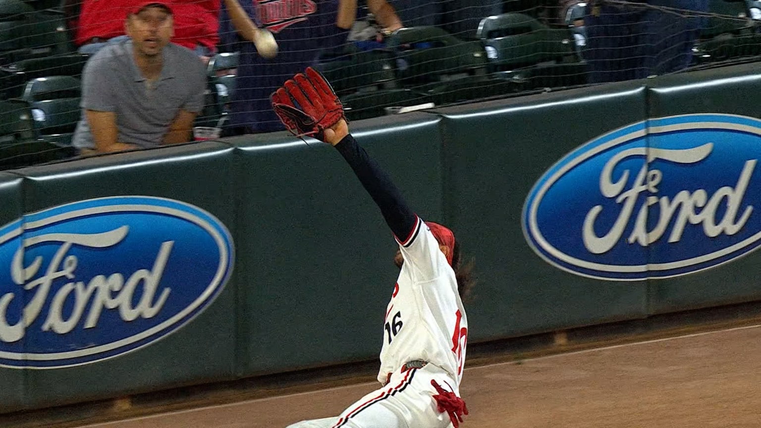 Austin Martin makes a great sliding catch | 09/17/2025 | MLB.com