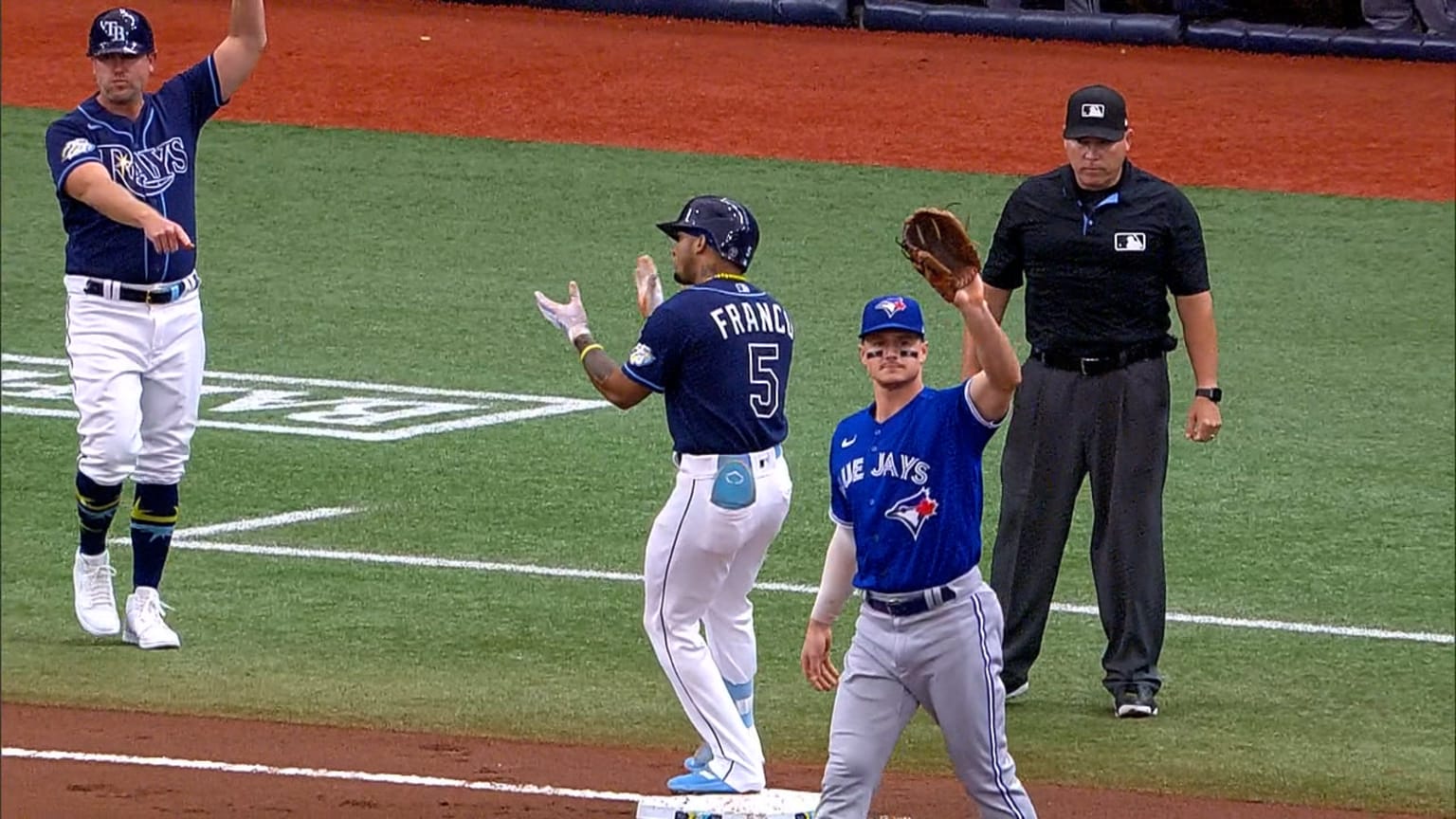Wander Franco's triple | 05/25/2023 | Tampa Bay Rays