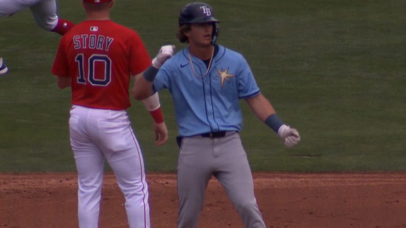 Carson Williams doubles in the 2nd inning | 03/05/2025 | Tampa Bay Rays