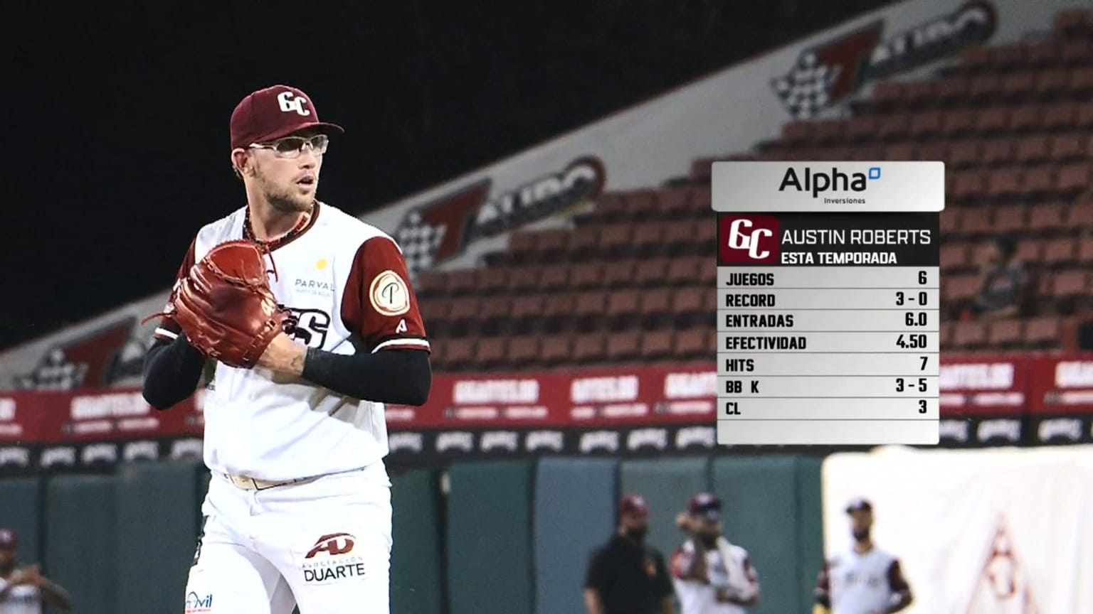 Austin Roberts releva con par de entradas en blanco | 07/11/2024 | Los ...