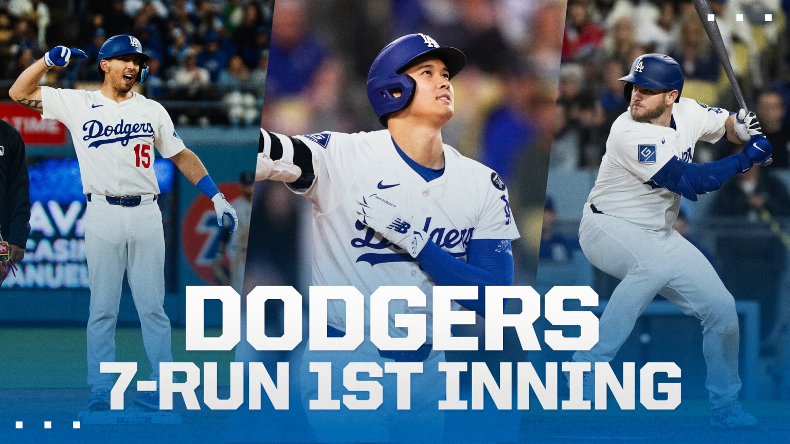 Dodgers score seven in the 1st | 04/16/2025 | Los Angeles Dodgers