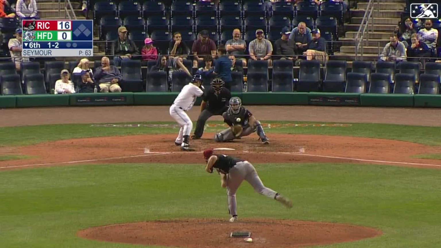 Carson Seymour K's his eighth batter of the game | 01/09/2023 | Los ...