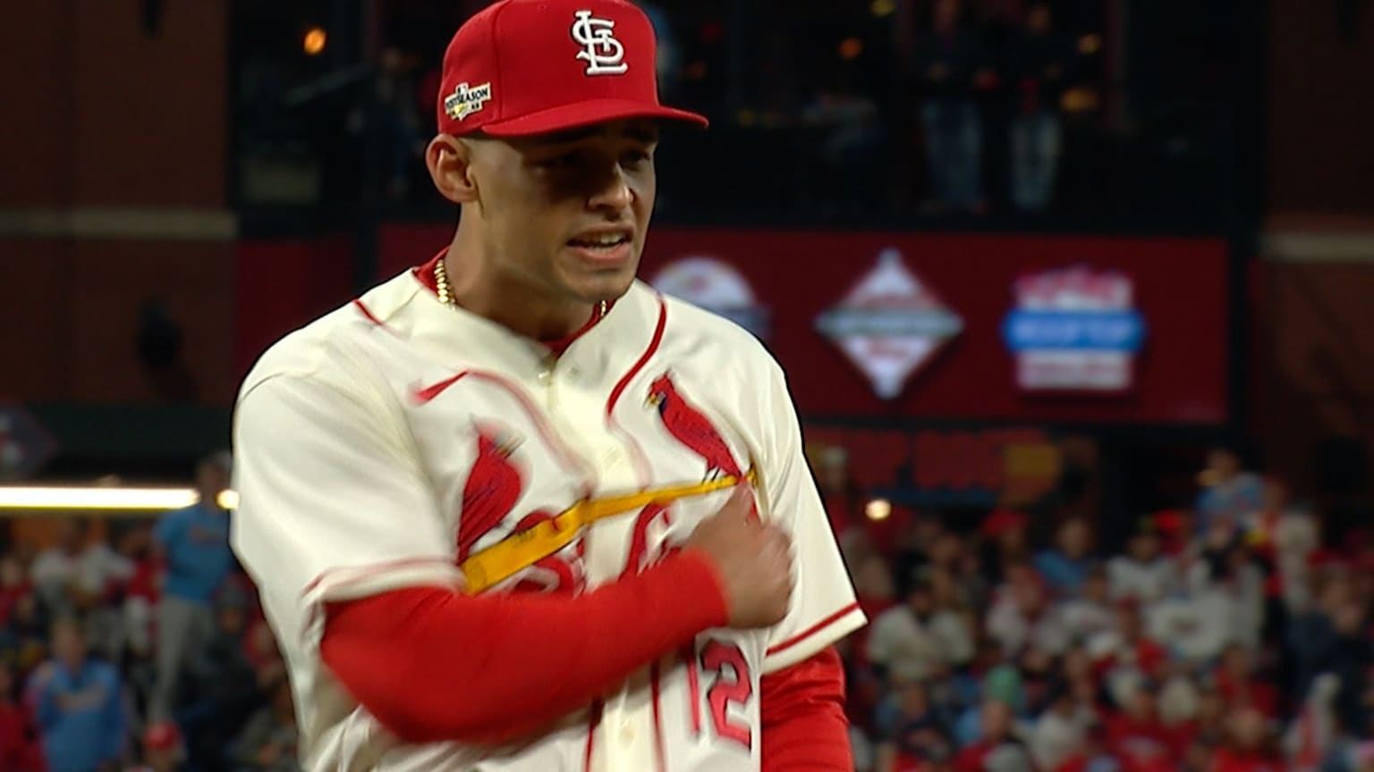 Jordan Hicks starts the inning ending double play | 10/08/2022 | St ...