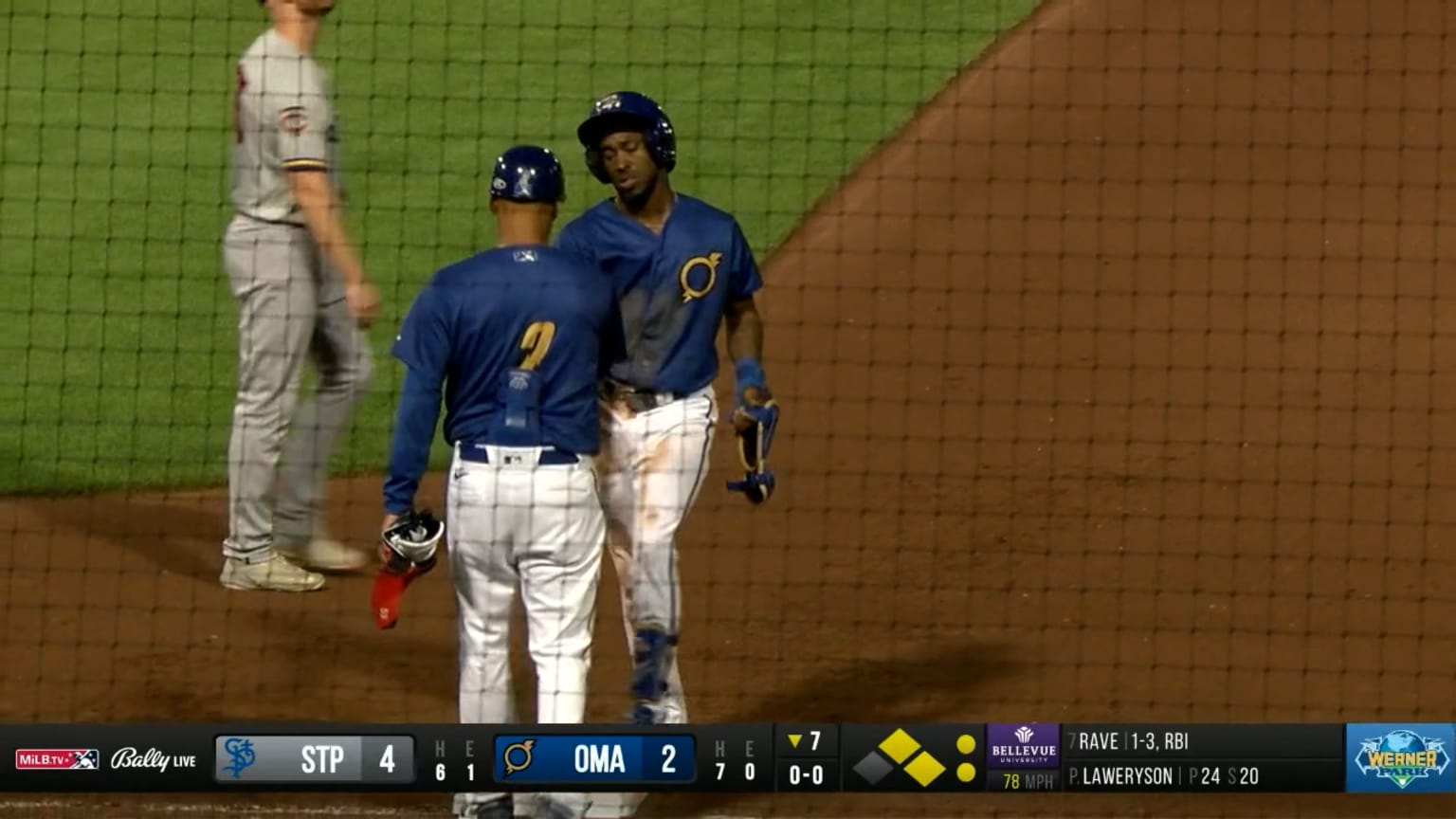 Samad Taylor has a three-hit and two-steal night | 07/22/2023 | Kansas ...