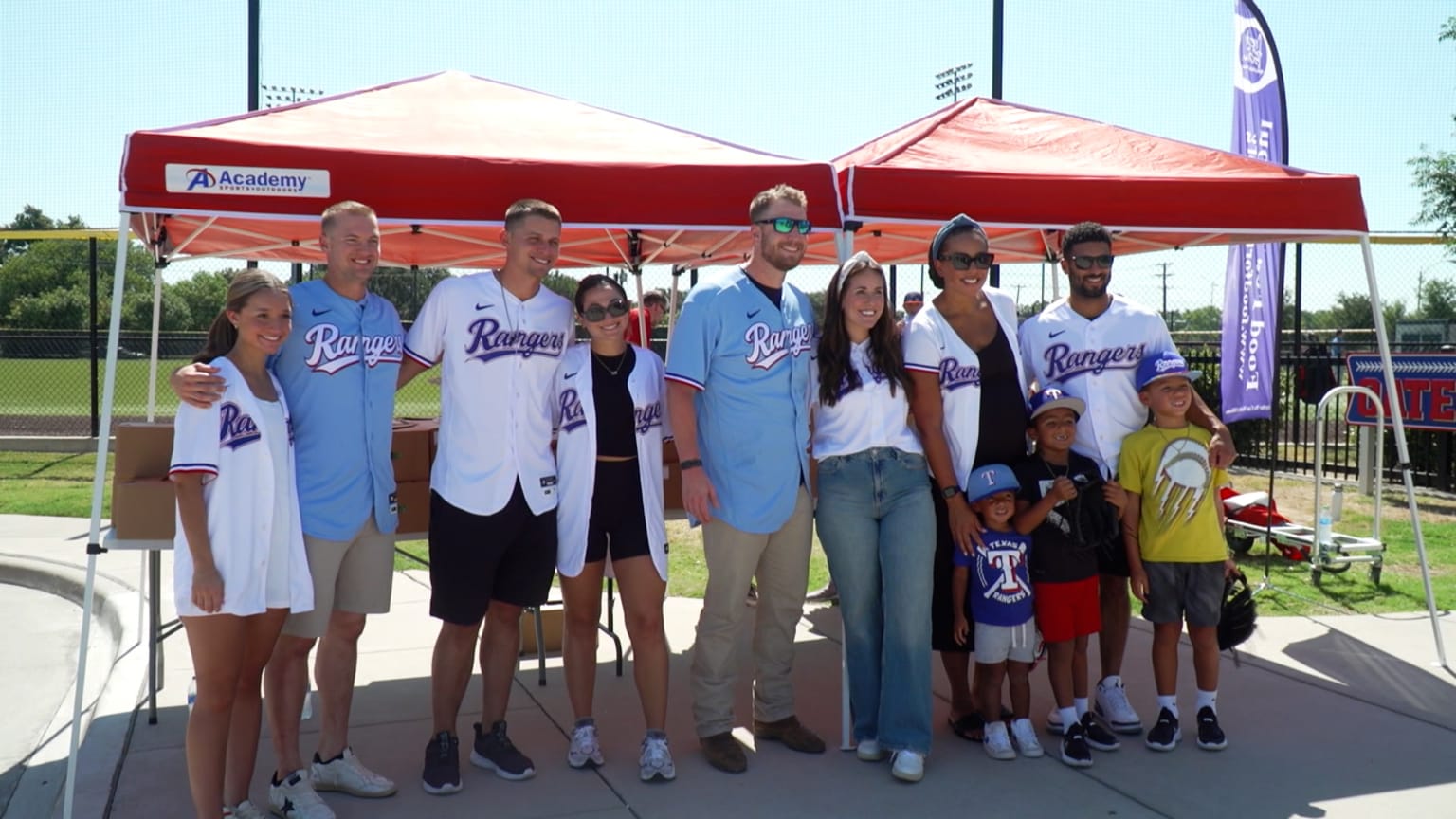 Marcus Semien and teammates give back to the youth | 08/04/2023 | Texas ...