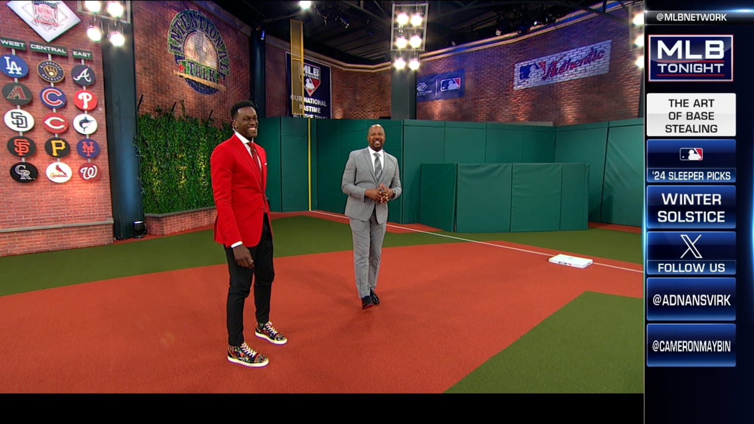 MLB Tonight demonstrates how to steal a base properly | 12/22/2023 ...