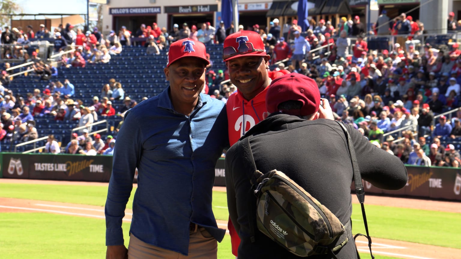 Richard Allen, son of Dick Allen, throws first pitch | 03/06/2025 ...