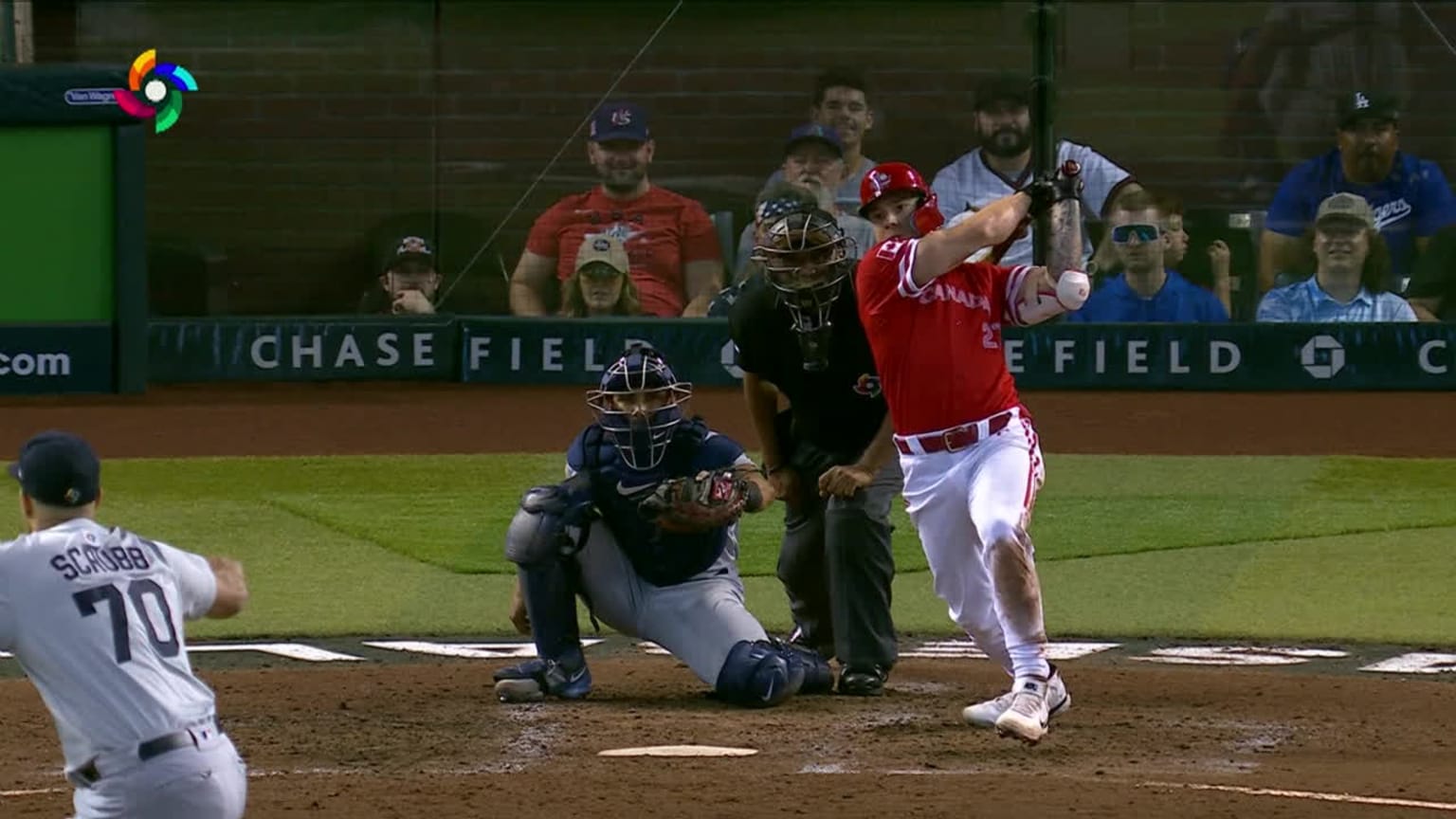 Oneil clears the bases in the third inning with knock | 03/12/2023 ...