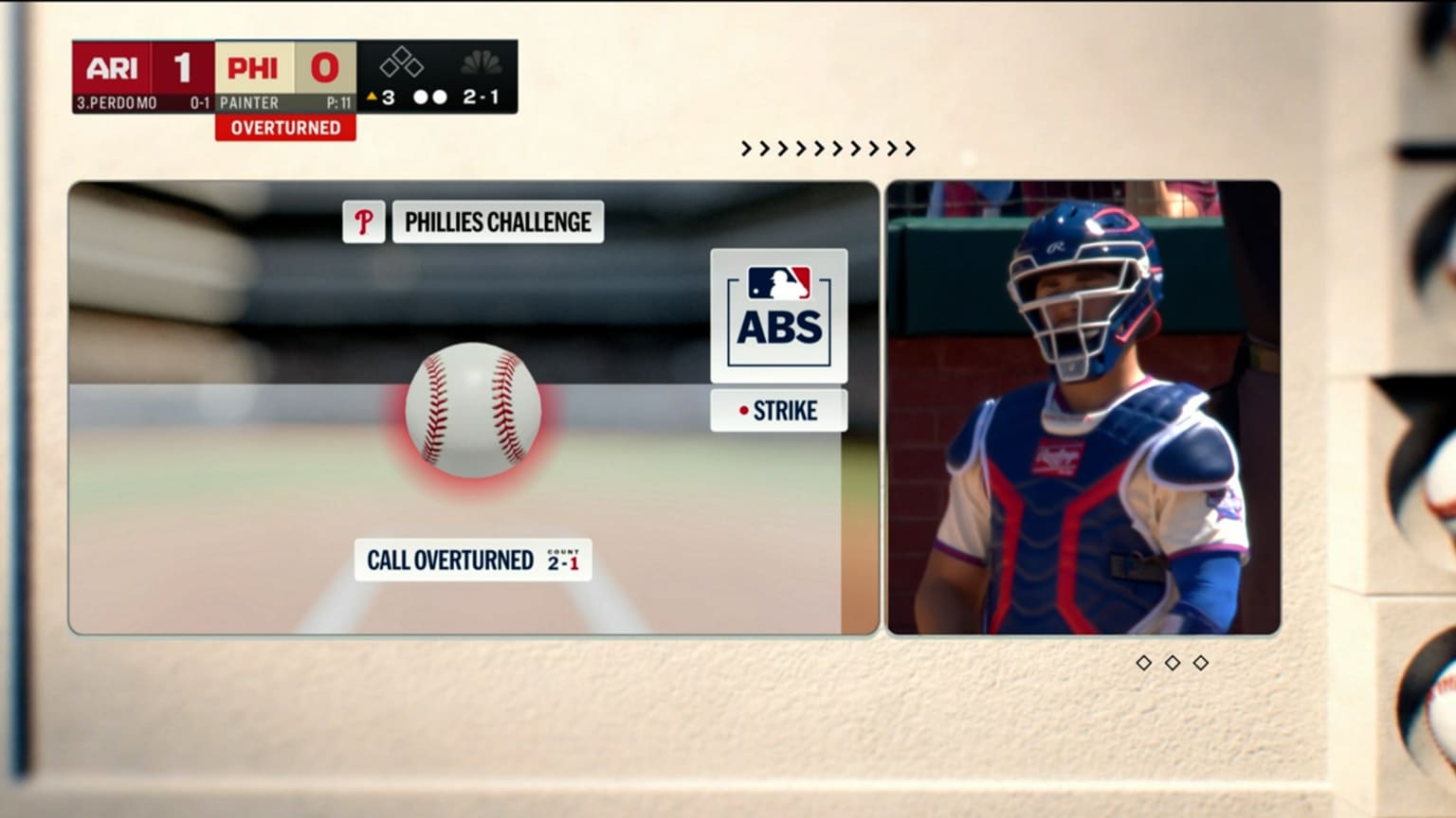 Call overturned to Strike 1 after ABS challenge | 04/12/2026 ...