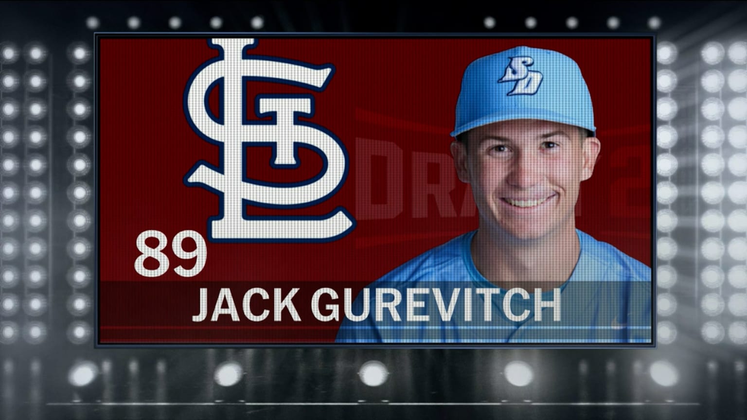 Draft 2025: Cardinals select 1B Jack Gurevitch No. 89 | 07/14/2025 ...