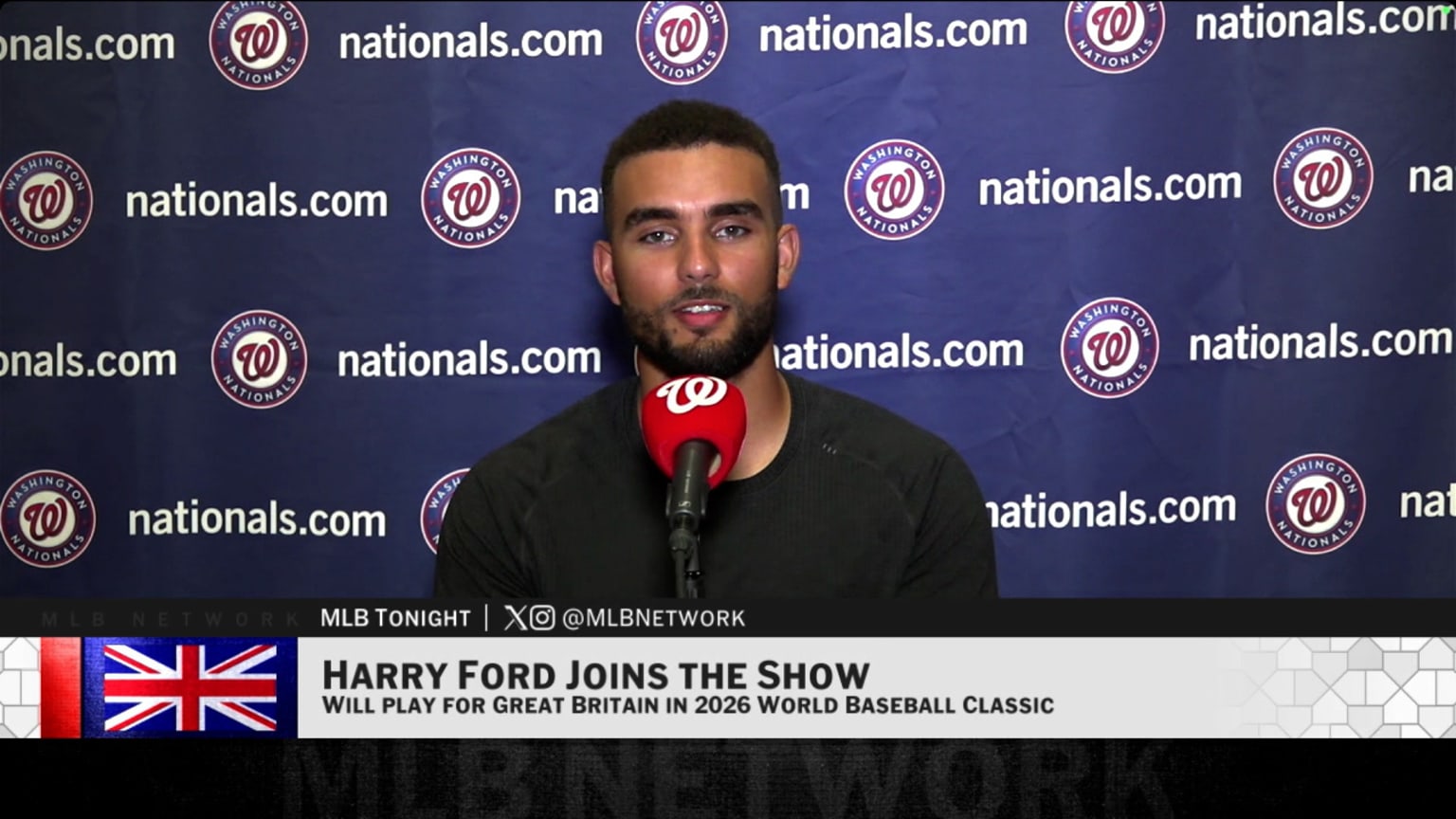 Harry Ford talks pride in playing for Great Britain | 02/13/2026 | MLB.com