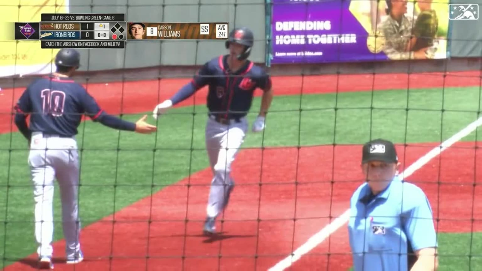 Carson Williams slugs his 14th homer of the year | 07/23/2023 | Tampa ...