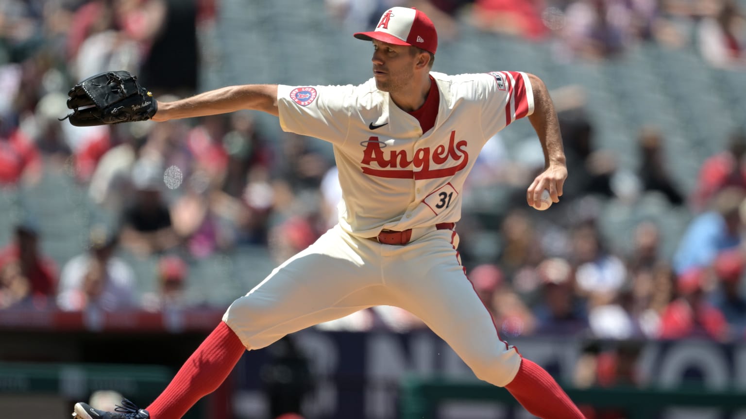 Tyler Anderson strikes out six | 06/08/2025 | Los Angeles Angels