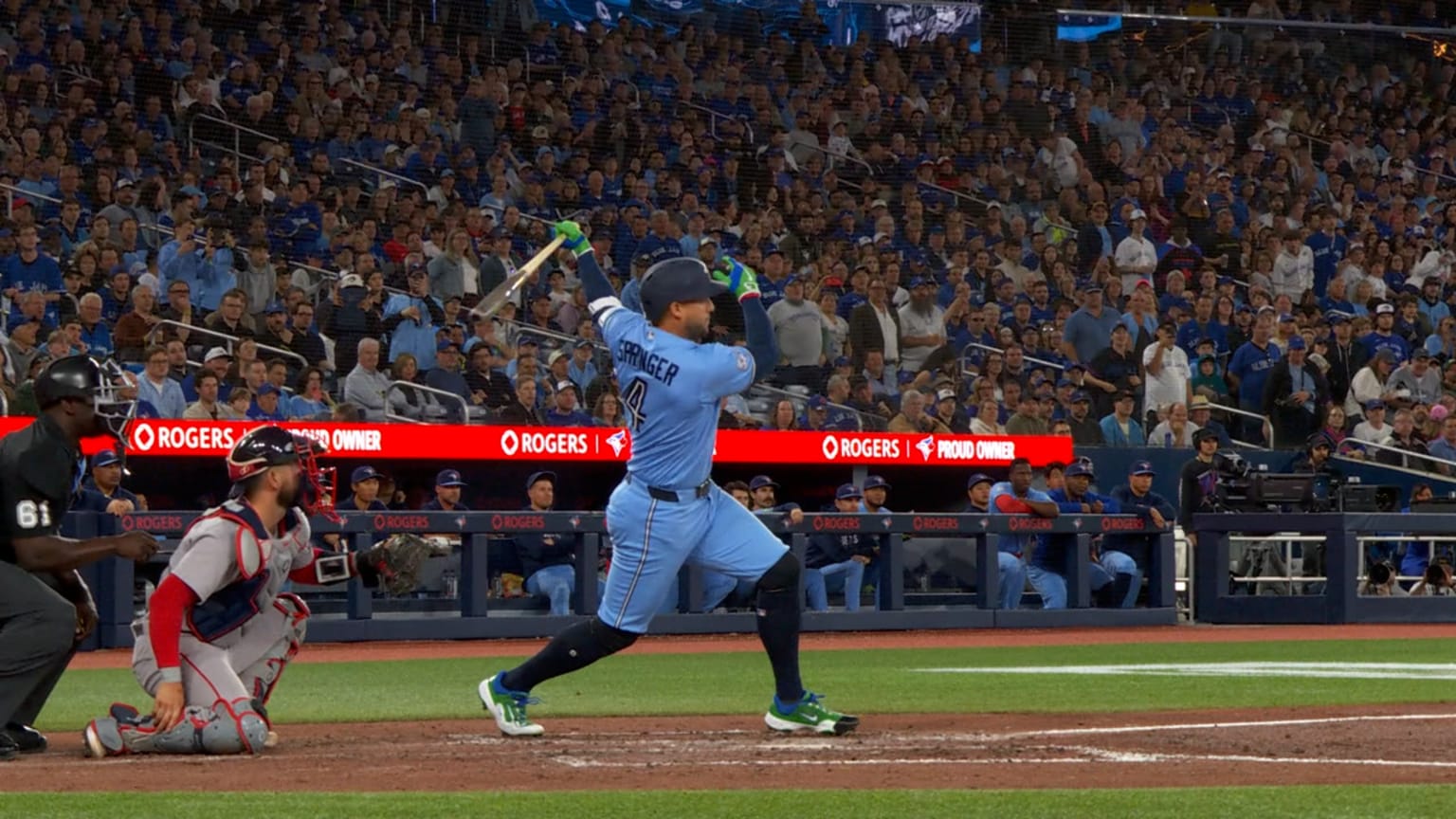 Sencillo productor de George Springer | 29/04/2026 | Los Blue Jays de ...