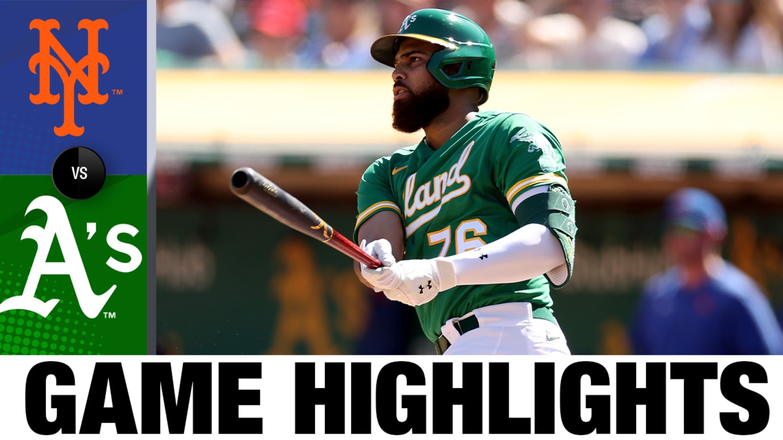 Conner Capel, Seth Brown power A's to 10-4 win | 09/24/2022 | New York Mets