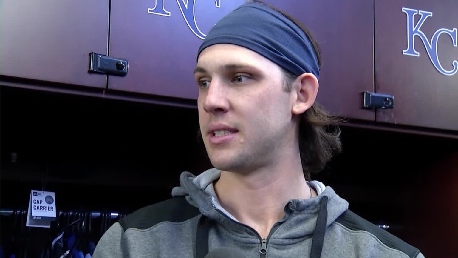 Daniel Lynch talks first start with pitch timer | 02/25/2023 | Kansas ...