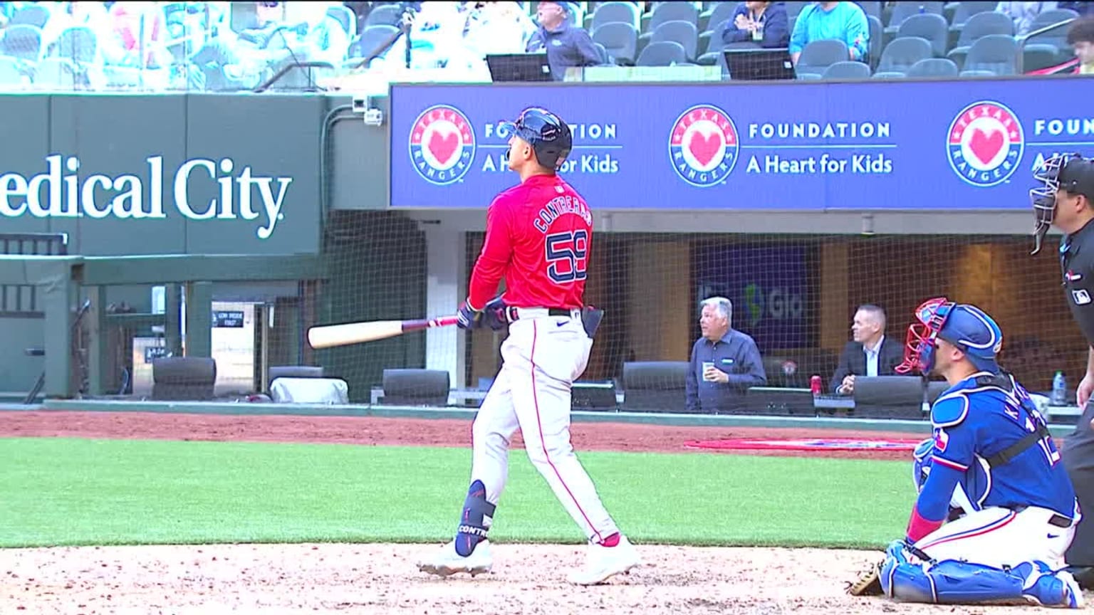 Mark Contreras' solo home run | 03/26/2024 | Boston Red Sox