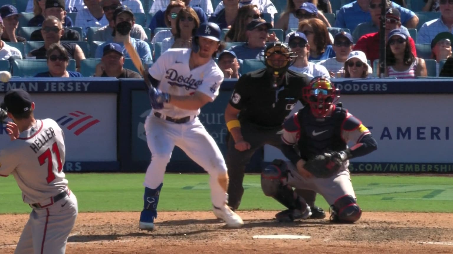 James Outman grounds an RBI single back up the middle | 09/03/2023 ...