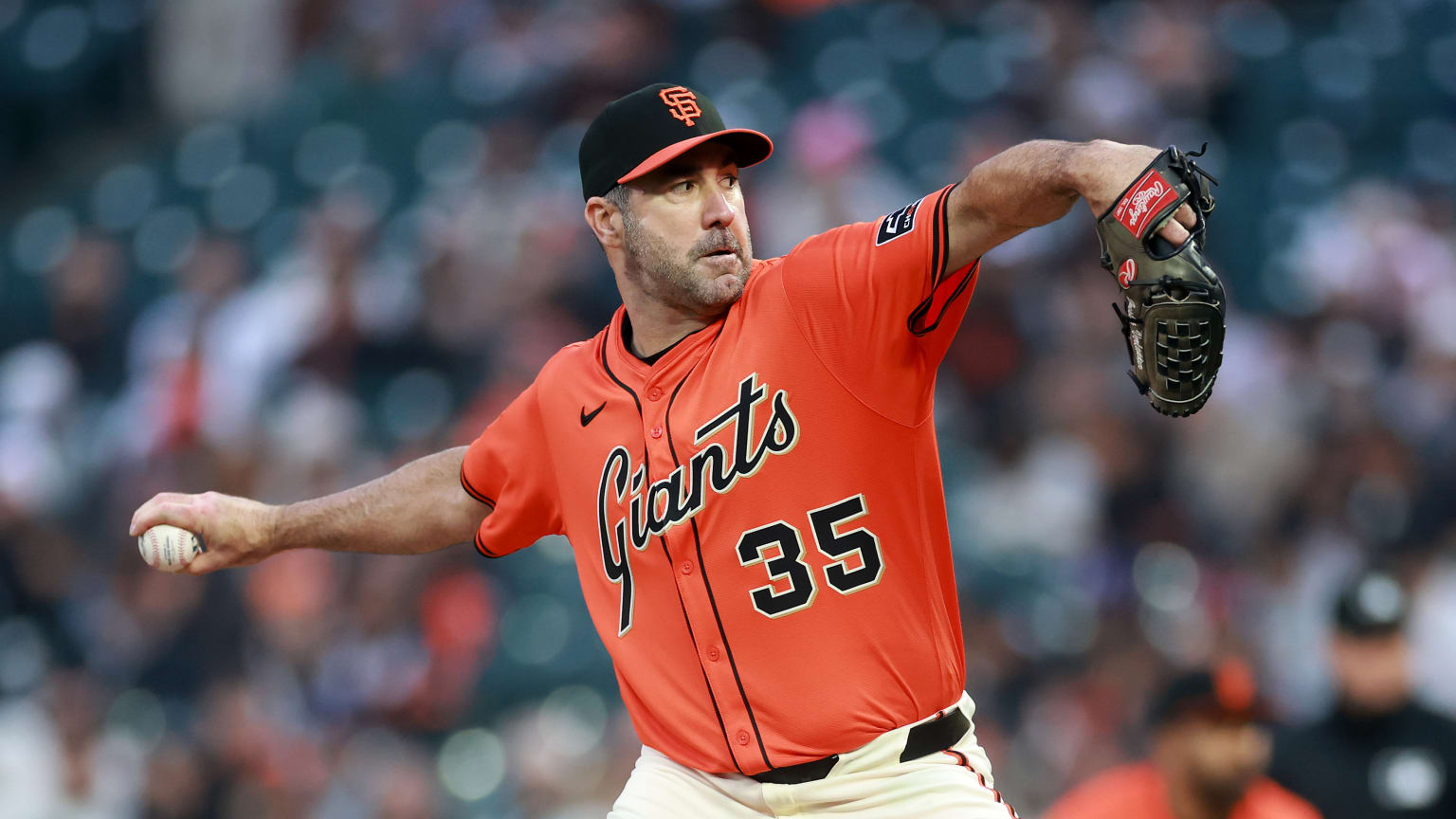 Justin Verlander strikes out five in strong outing | 04/25/2025 | San ...