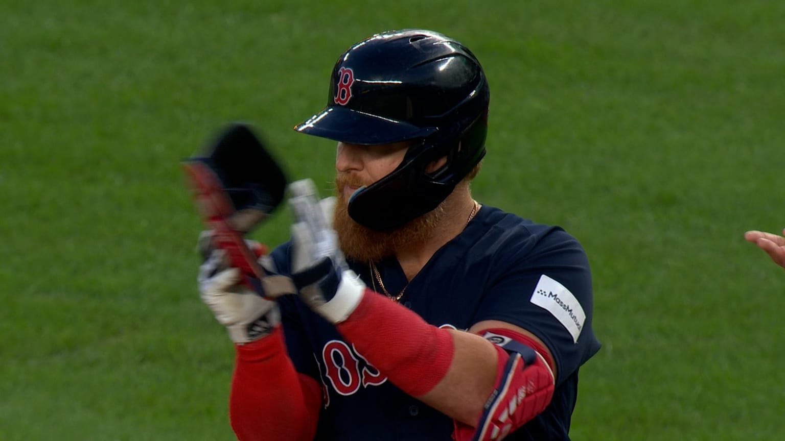 Justin Turner hits his second RBI single to center | 08/18/2023 | Boston Red Sox