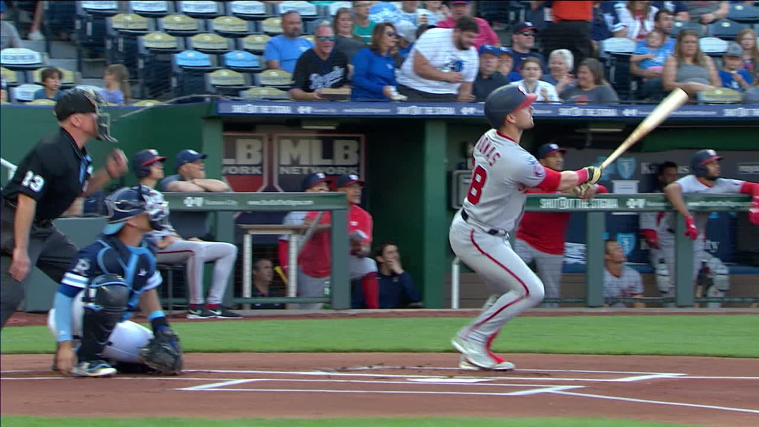 Lane Thomas launches a leadoff homer to left field | 05/26/2023 ...