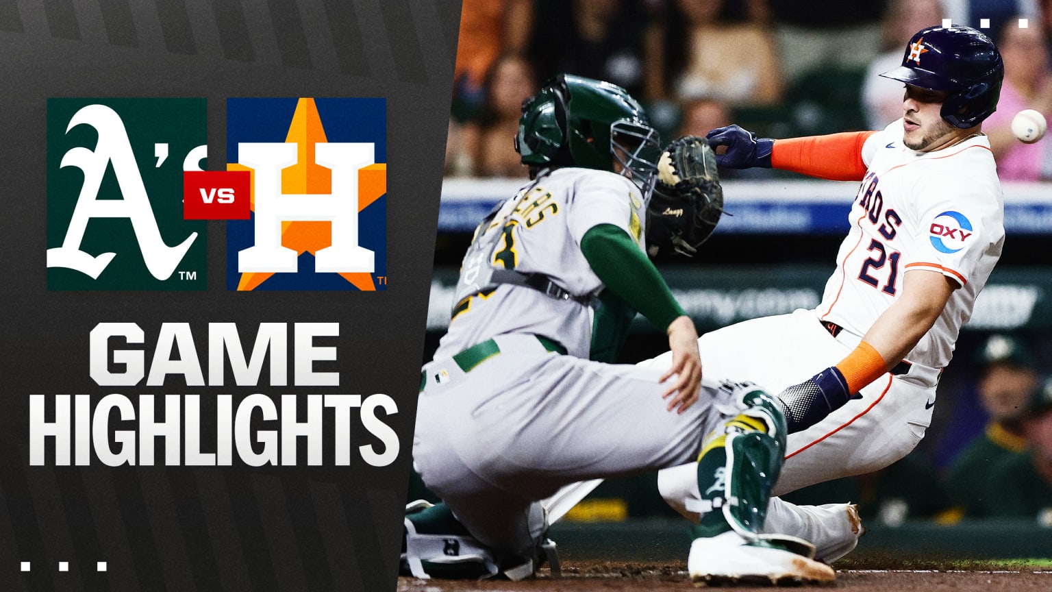 Athletics vs. Astros Highlights | 05/27/2025 | Houston Astros
