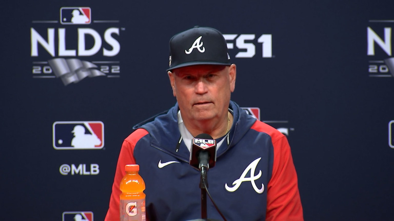 Braves manager Brian Snitker on 9-1 loss in Game 3 | 10/15/2022 | Atlanta Braves