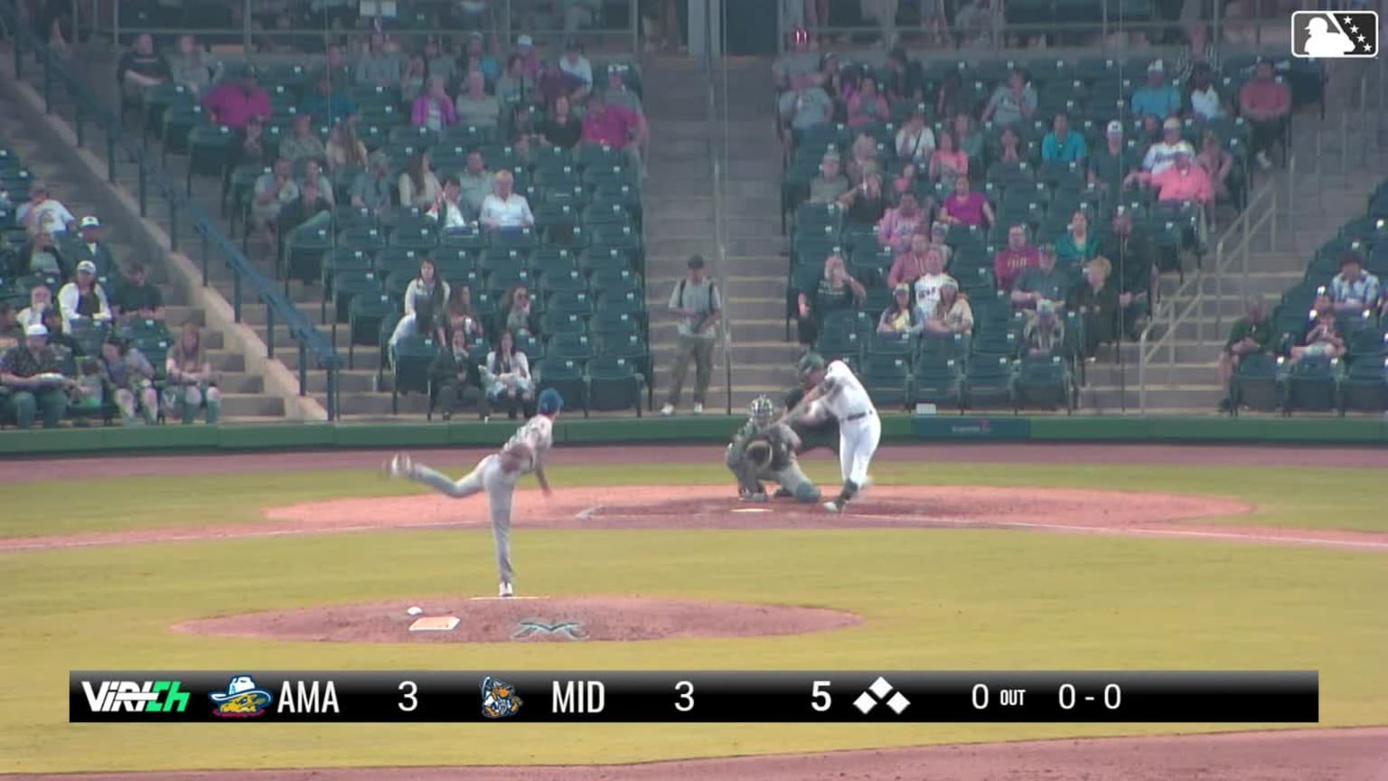 Colby Thomas hits a solo home run to left field | 04/12/2024 | Athletics