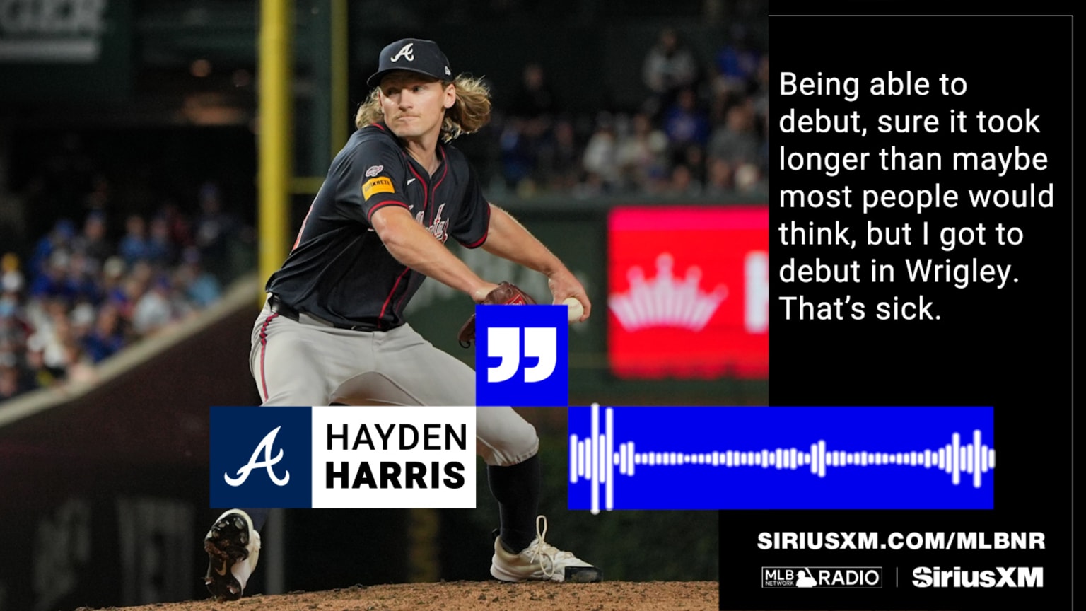 Hayden Harris talks debuting at Wrigley Field, more | 09/06/2025 ...