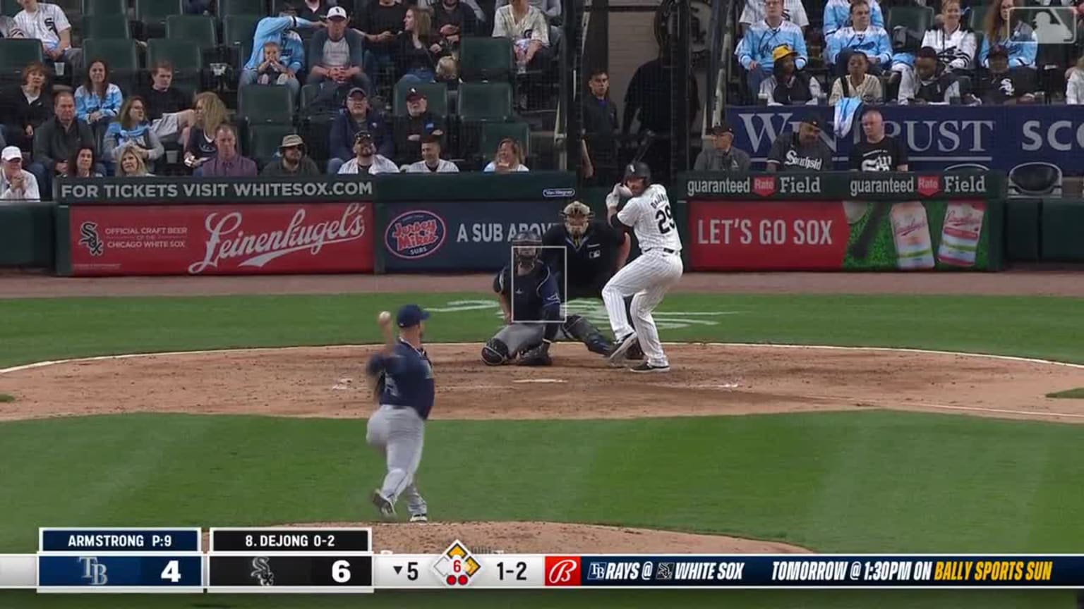 Shawn Armstrong strikes out Paul DeJong | 04/27/2024 | Tampa Bay Rays