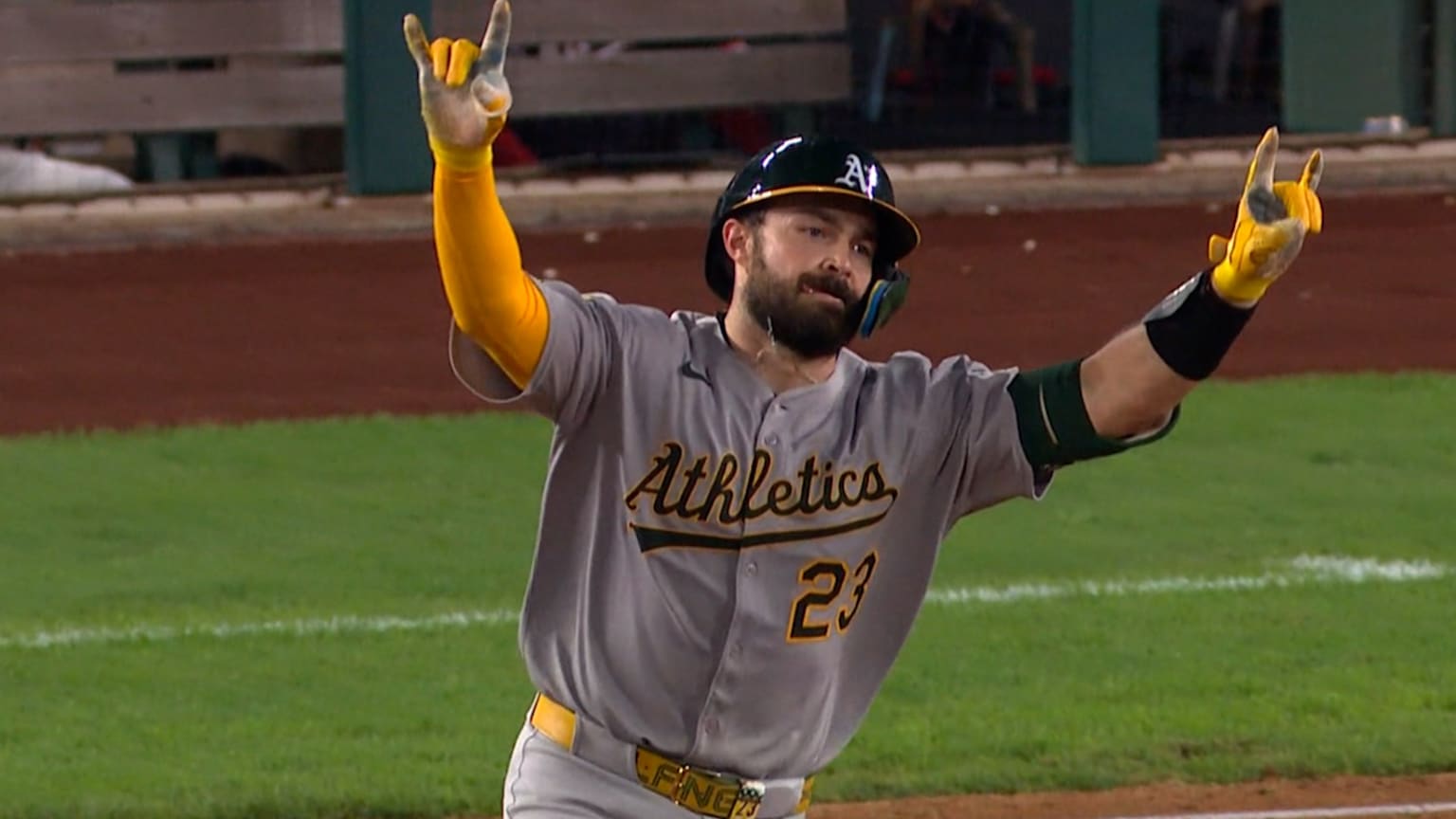 Shea Langeliers' third homer of the game (22) | 08/05/2025 | MLB.com
